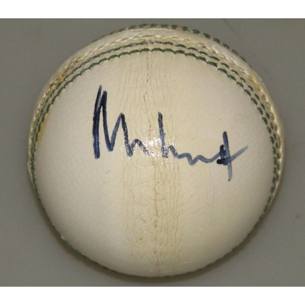 Muttiah Muralitharan Hand Signed Cricket Ball - Around The Grounds ...