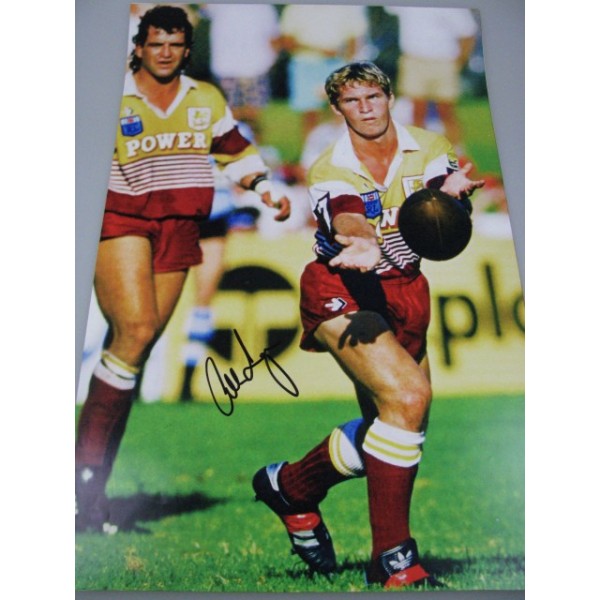 ALLAN LANGER Hand Signed HUGE 16'x20' Photo + Photo Proof - Around The ...
